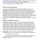 Free Volunteer Non-Disclosure Agreement (NDA) | PDF | Word (.docx)