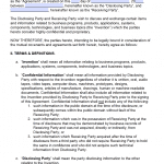 Free Film (Movie) Non-Disclosure Agreement (NDA) | PDF | Word (.docx)